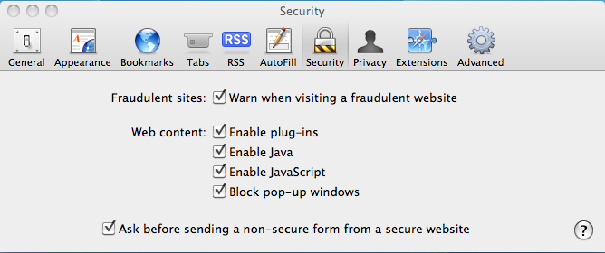 Safari Missing Java | MacRumors Forums
